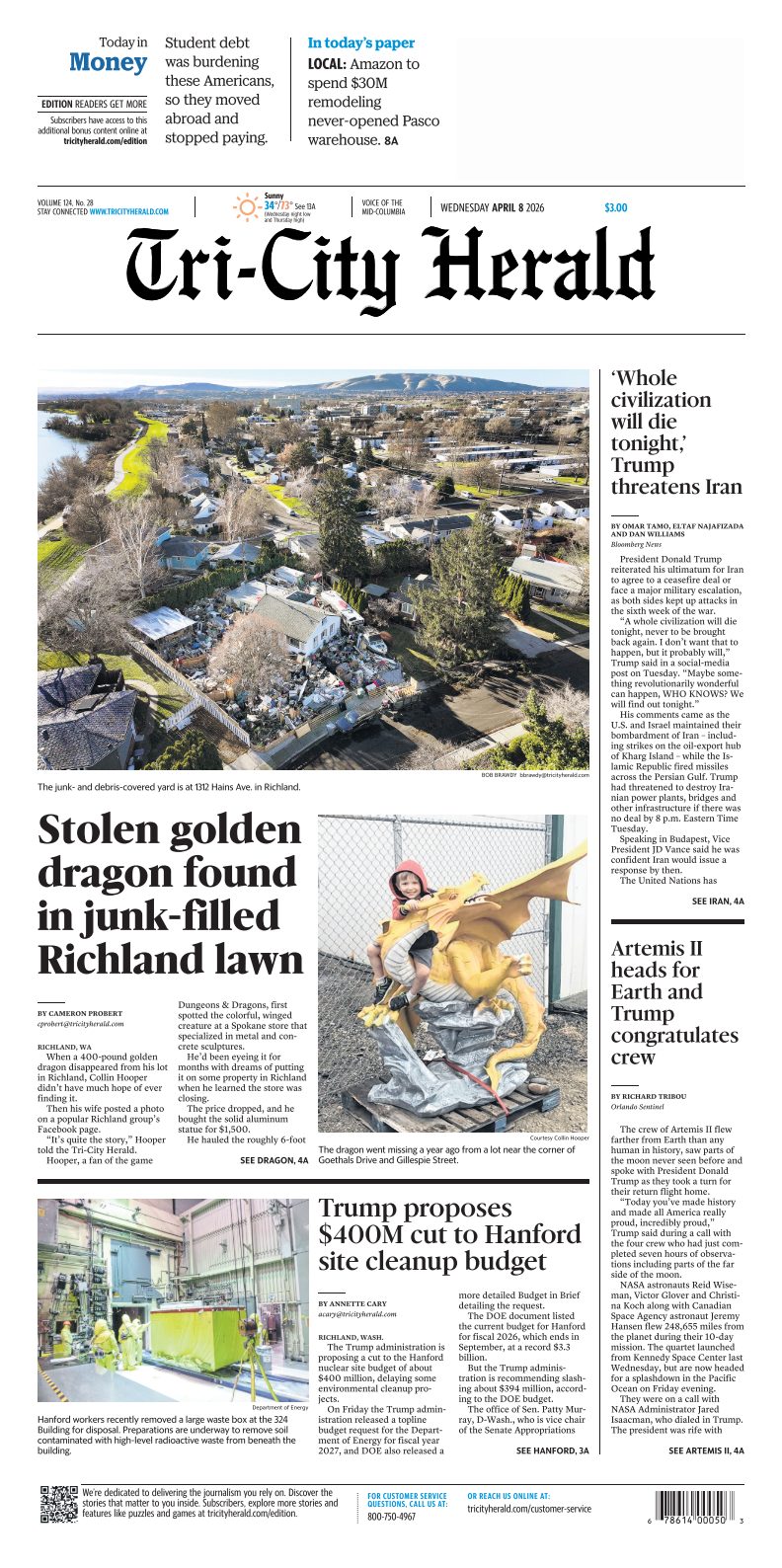 Tri-City Herald | Archive